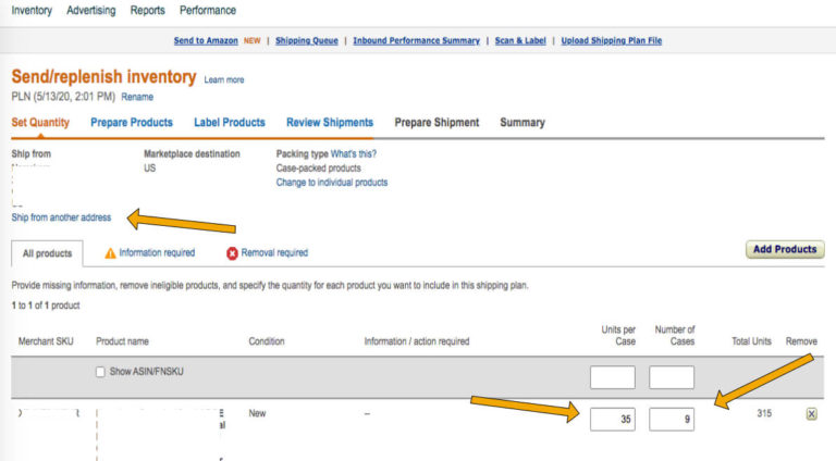How to Set Up an Amazon FBA Shipping Plan - Empire Flippers